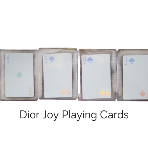 Dior | Other | Dior Joy Playing Card New In Plastic Sleeve Choice Of ...
